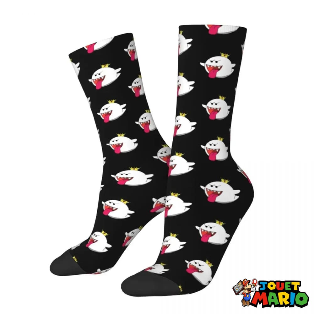 Chaussette Rouge Boo | Jouet Mario