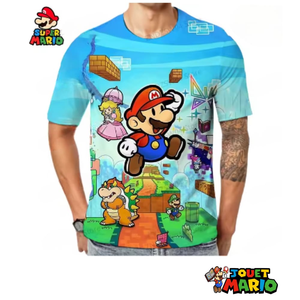 Paper Mario t Shirt | Jouet Mario