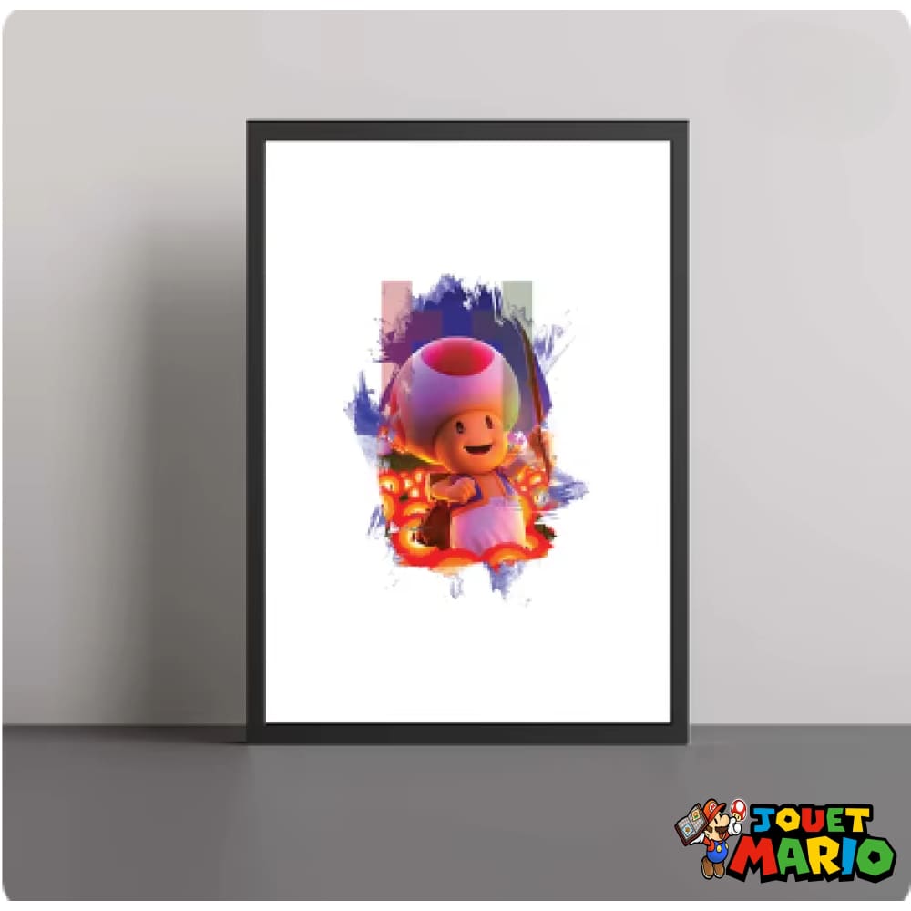 Poster de Toad Mario | Jouet Mario