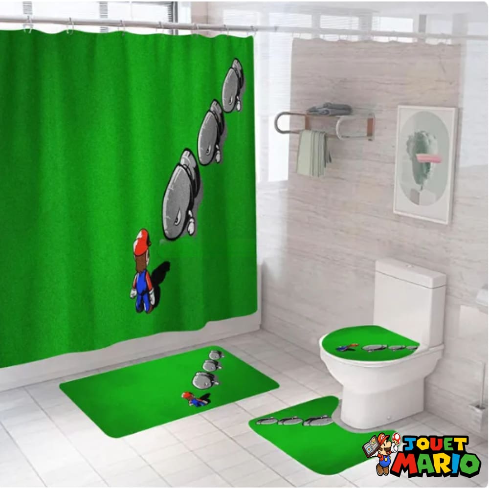 Rideau De Douche Super Mario Bros | Jouet Mario