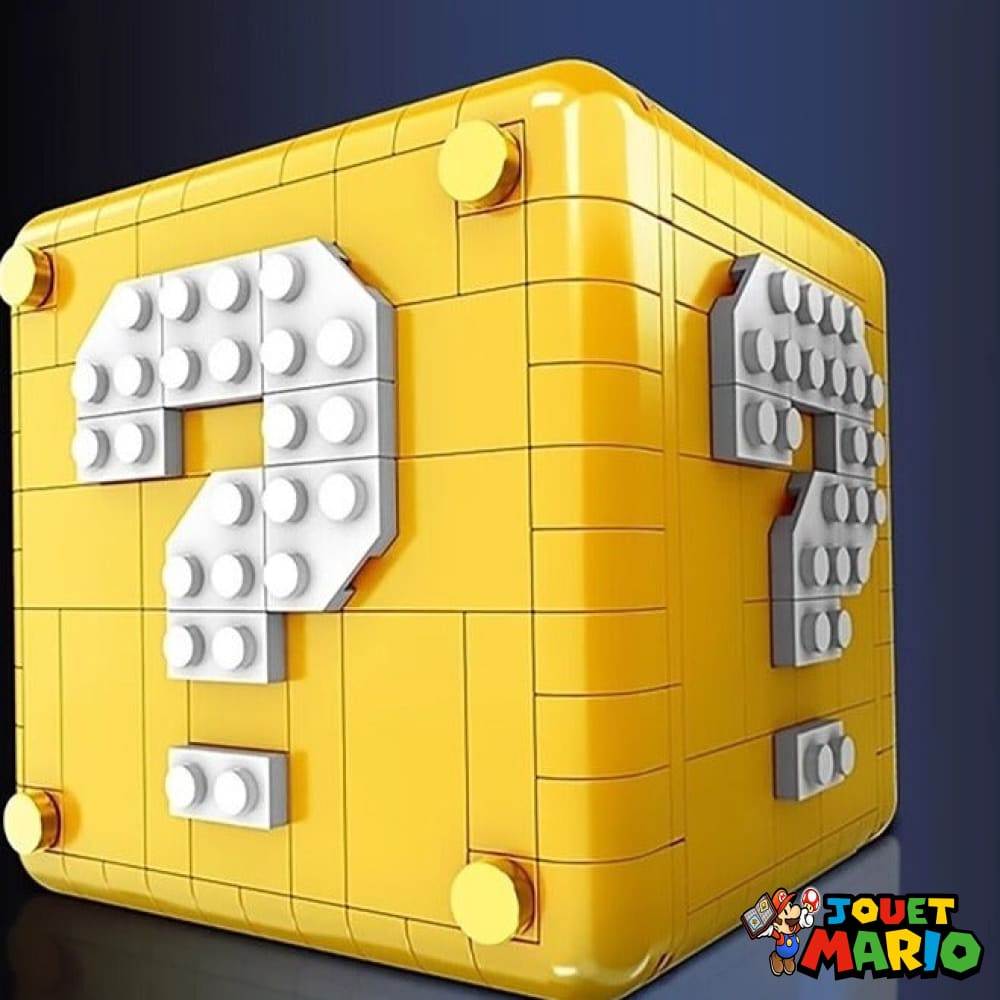 Bloc De Construction Mario Cube | Jouet Mario