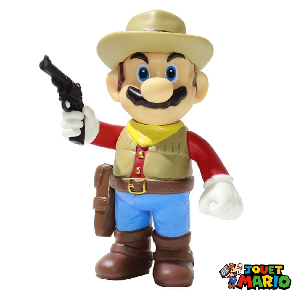 Figurine Mario Cow-boy | Jouet Mario