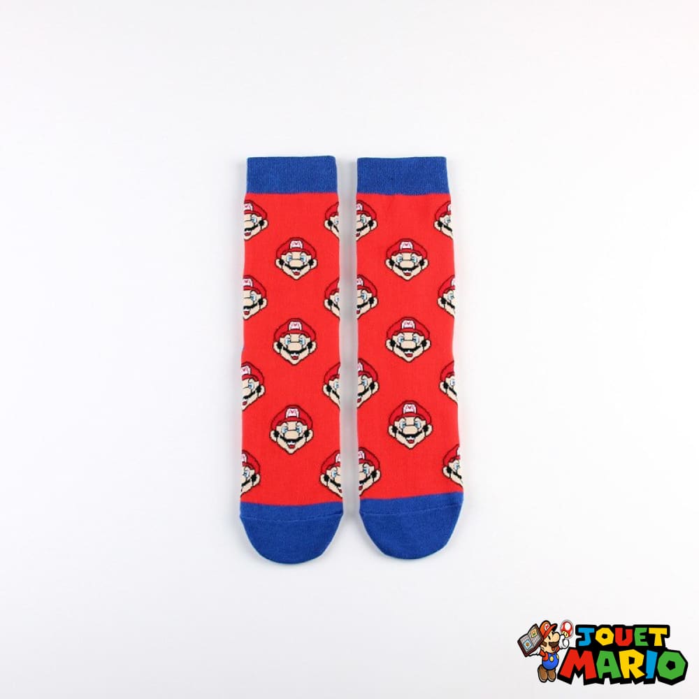 Logo Chaussette Rouge Mario | Jouet Mario
